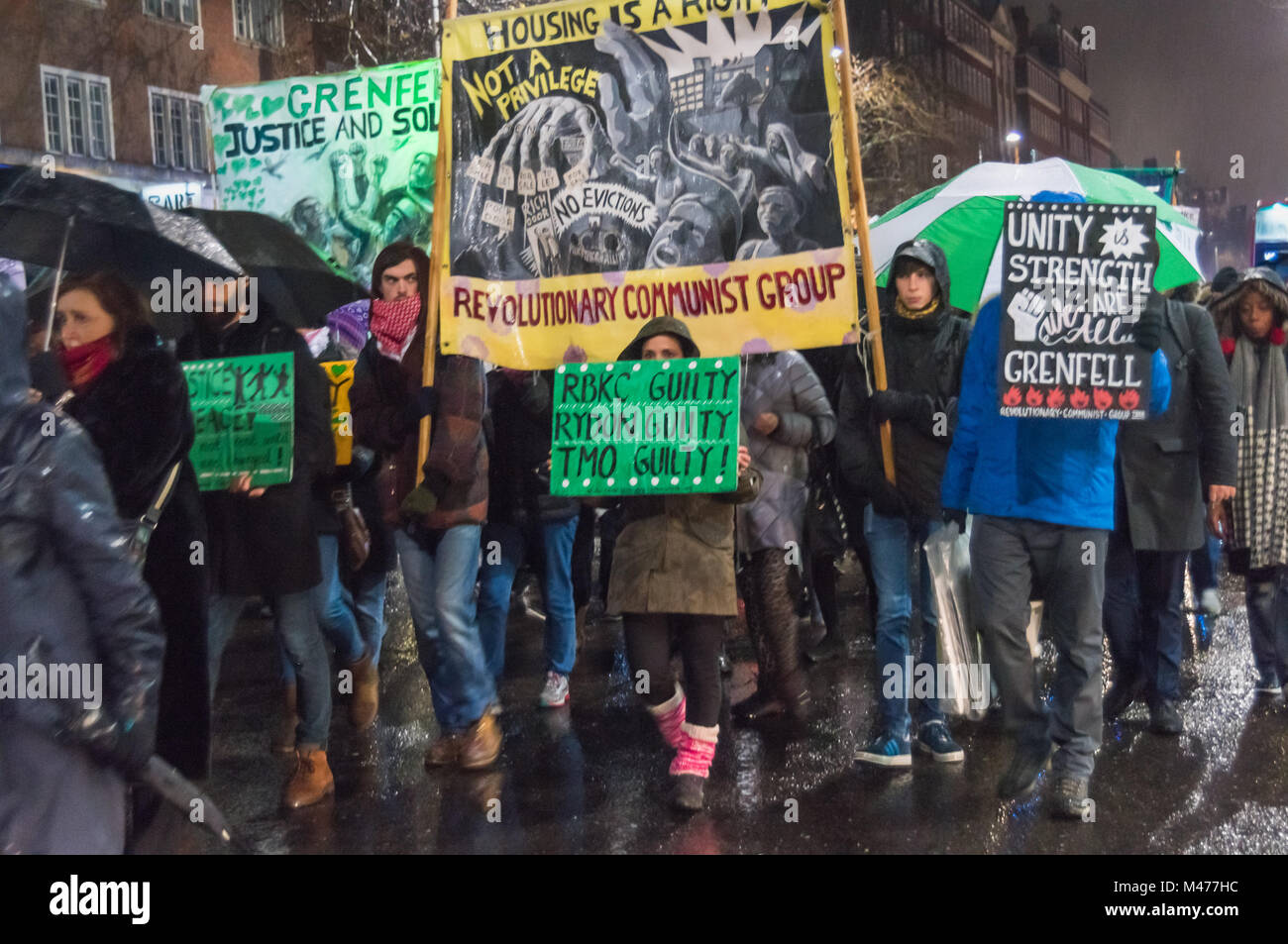 London, UK. 14th November 2018. The Revolutionary Communist Group carry ...