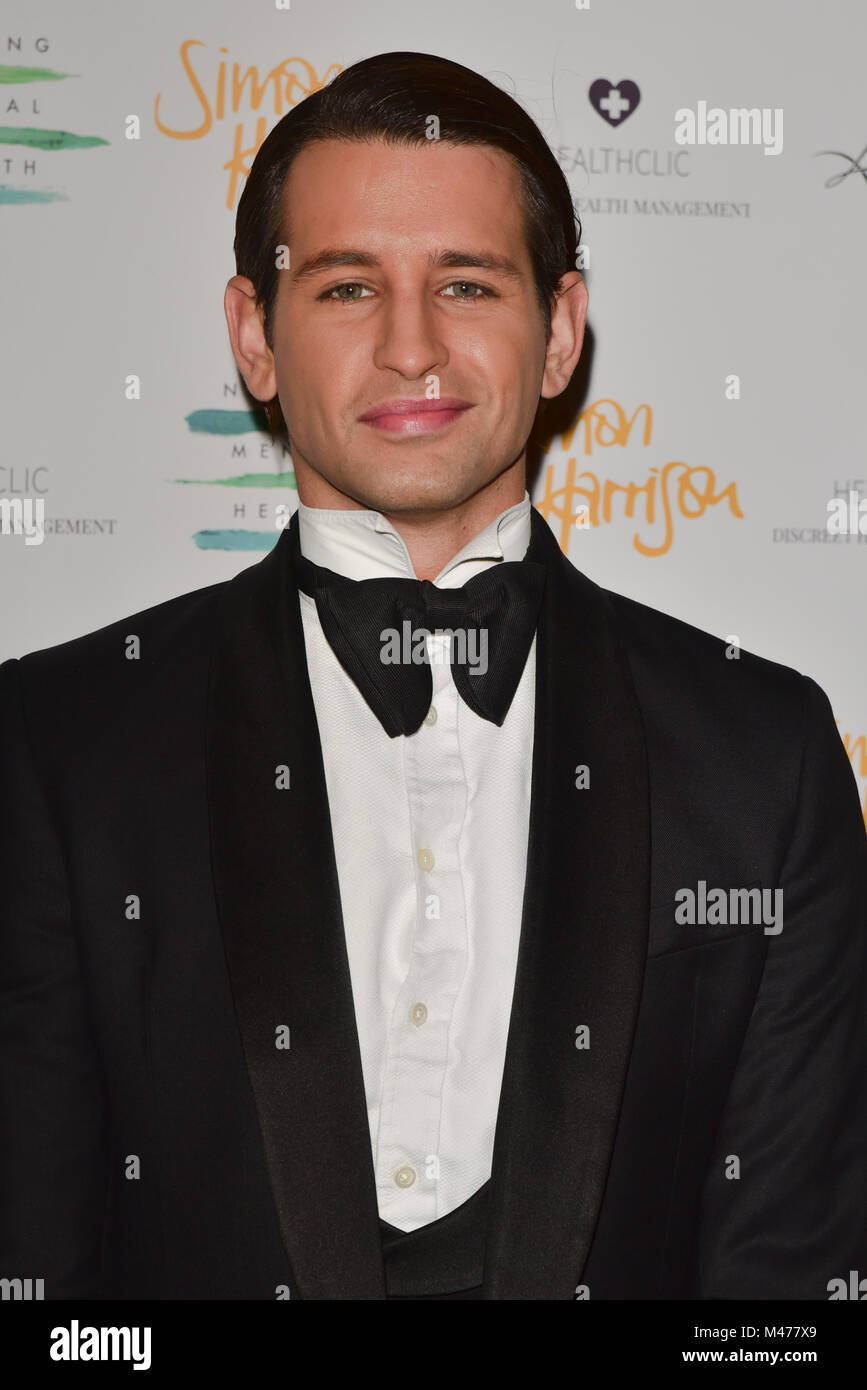 Ollie Locke Arrivers at the Nailing Mental Health: Valentine's Ball The ...