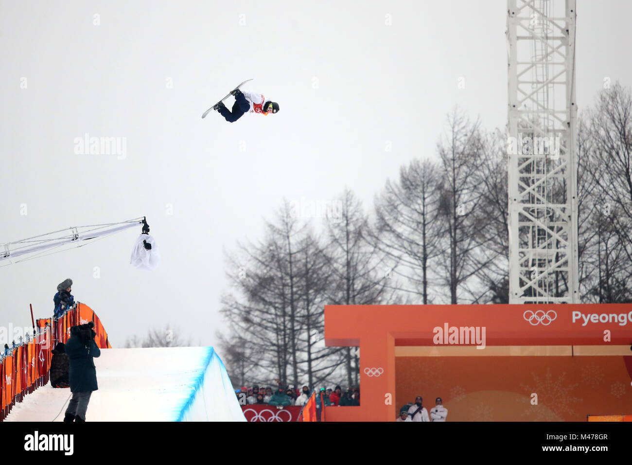 Pyeongchang, South Korea. 14th Feb, 2018. Ayumu Hirano (JPN ...