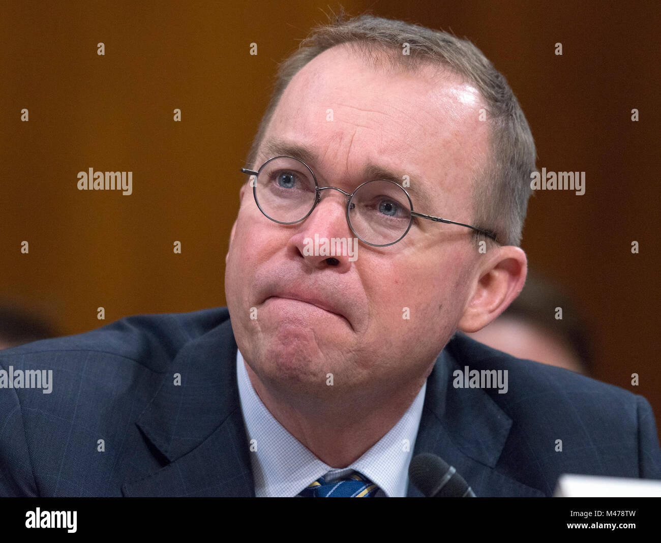 Washington, United States Of America. 13th Feb, 2018. Mick Mulvaney ...