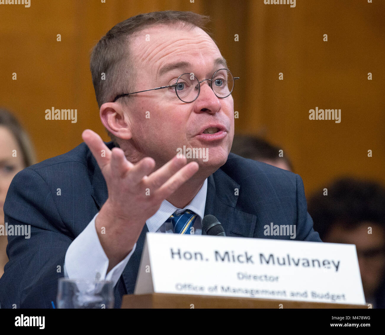 Washington, United States Of America. 13th Feb, 2018. Mick Mulvaney ...