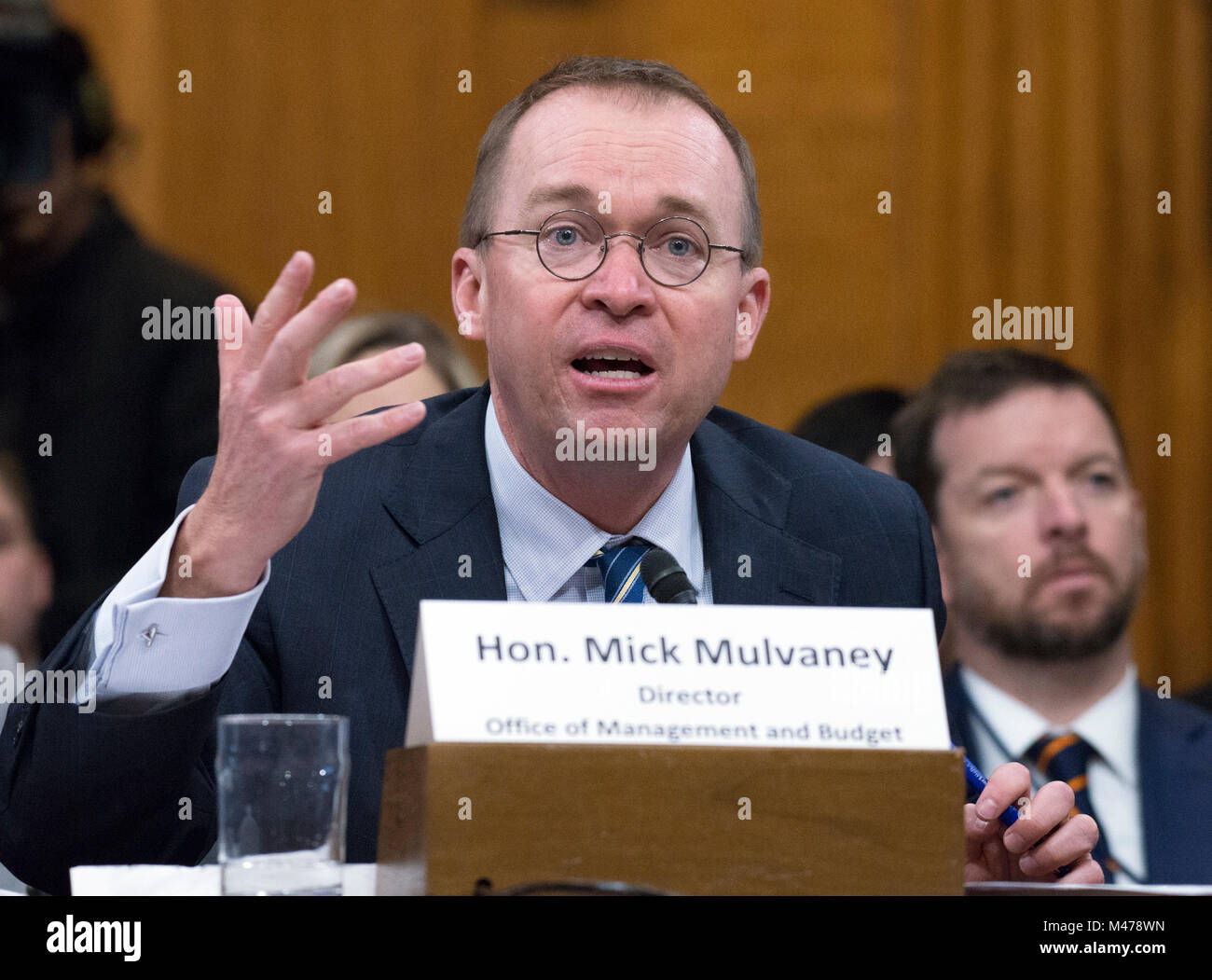Washington, United States Of America. 13th Feb, 2018. Mick Mulvaney ...