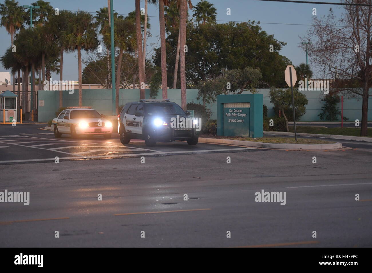 Fort Lauderdale, FL, USA. 14th Feb, 2018. Photograph of the BSO Jail ...