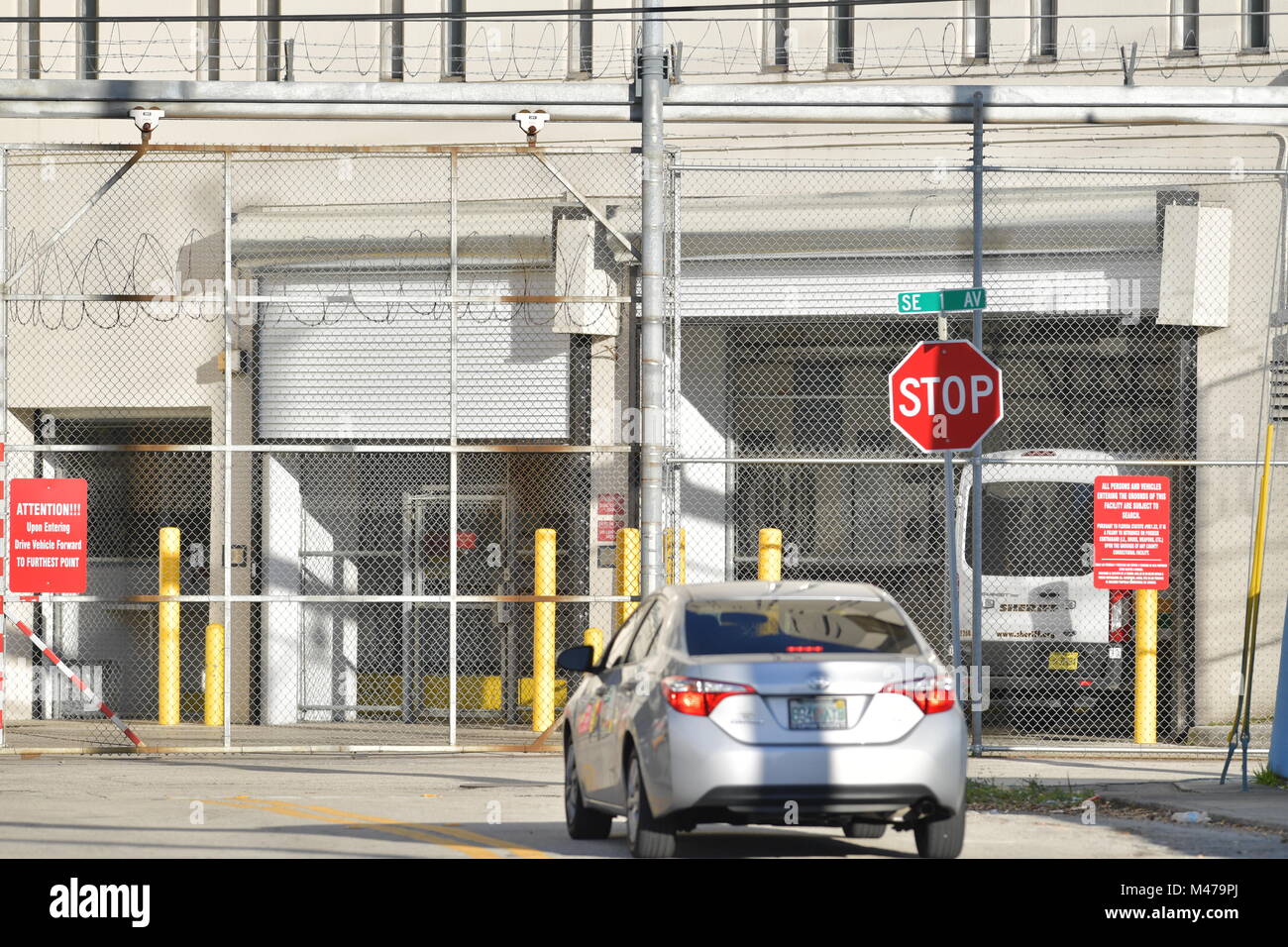 Fort Lauderdale, FL, USA. 14th Feb, 2018. Photograph of the BSO Jail ...
