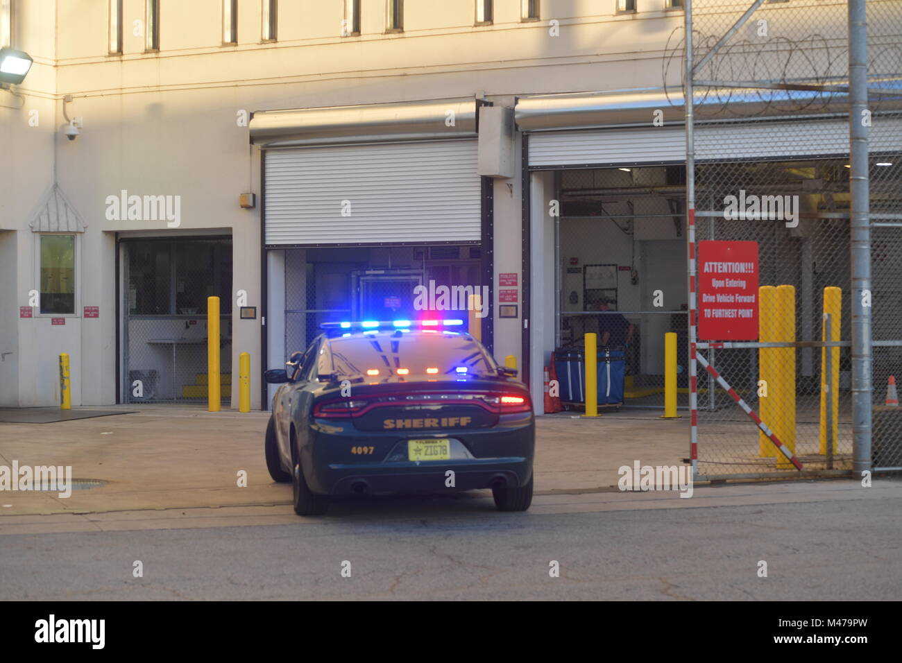 Fort Lauderdale, FL, USA. 14th Feb, 2018. Photograph of the BSO Jail ...