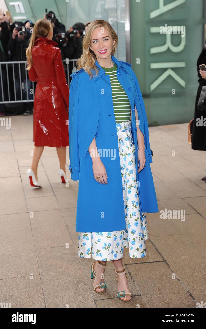 New York, NY, USA. 14th Feb, 2018. Emily Blunt in attendance for ...
