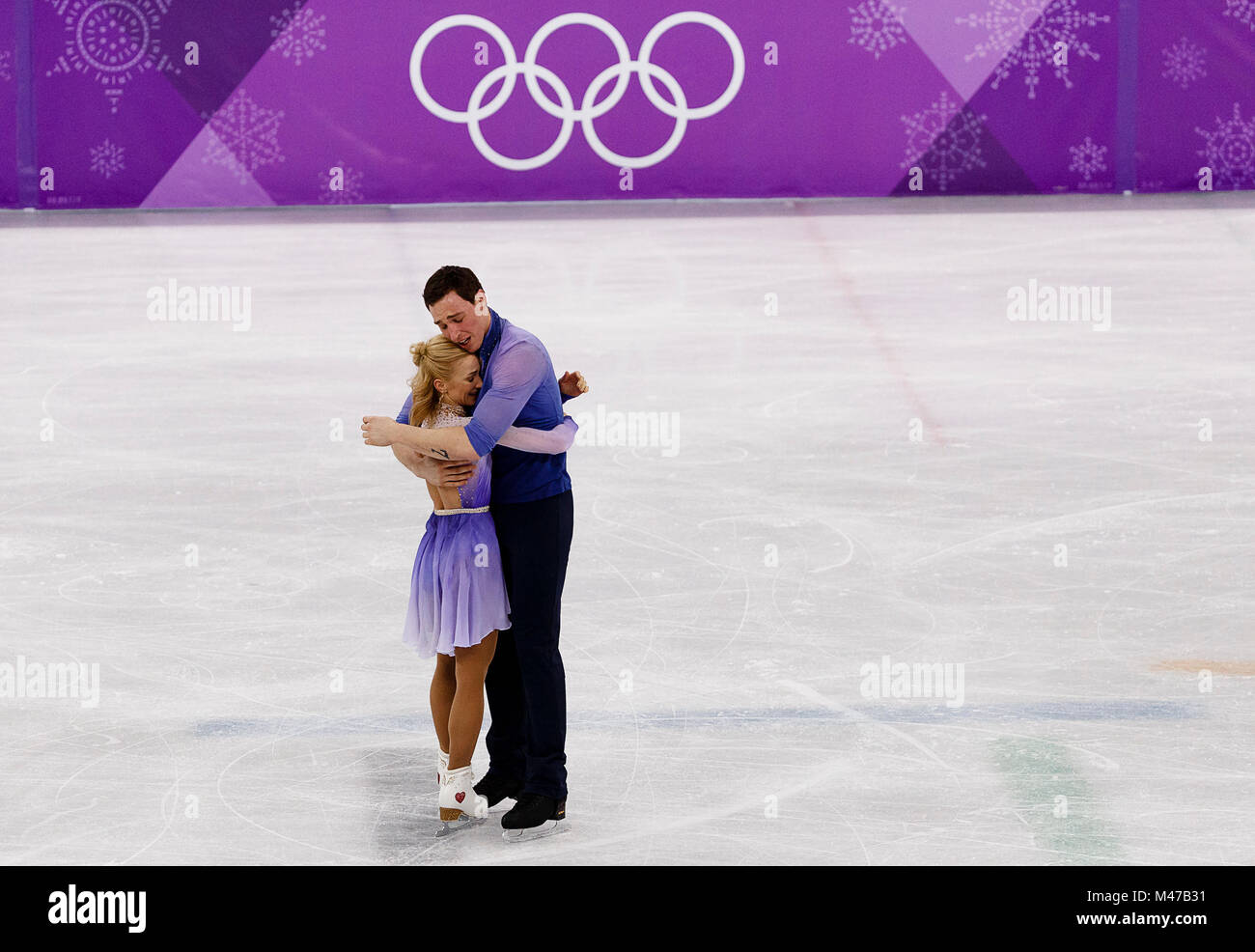 Gangneung, South Korea. 15th Feb, 2018. Aljona Savchenko and Bruno ...