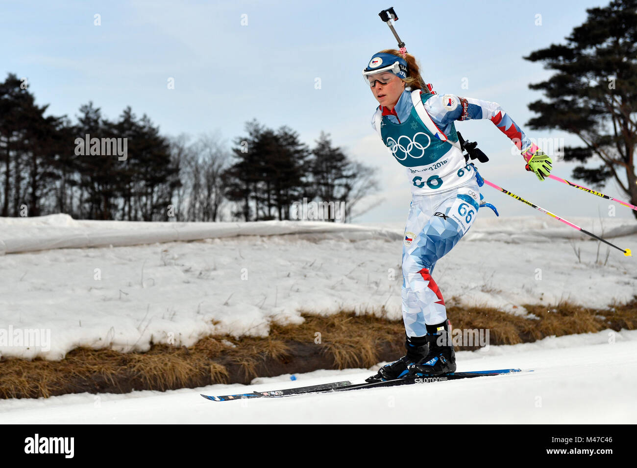 Pyeongchang, Jizni Korea. 15th Feb, 2018. Czech biathlete Marketa ...