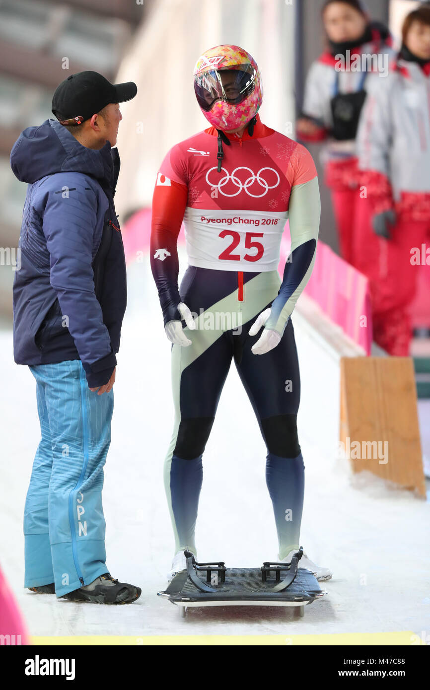 Pyeongchang, South Korea. 15th Feb, 2018. Hiroatsu Takahashi (JPN ...