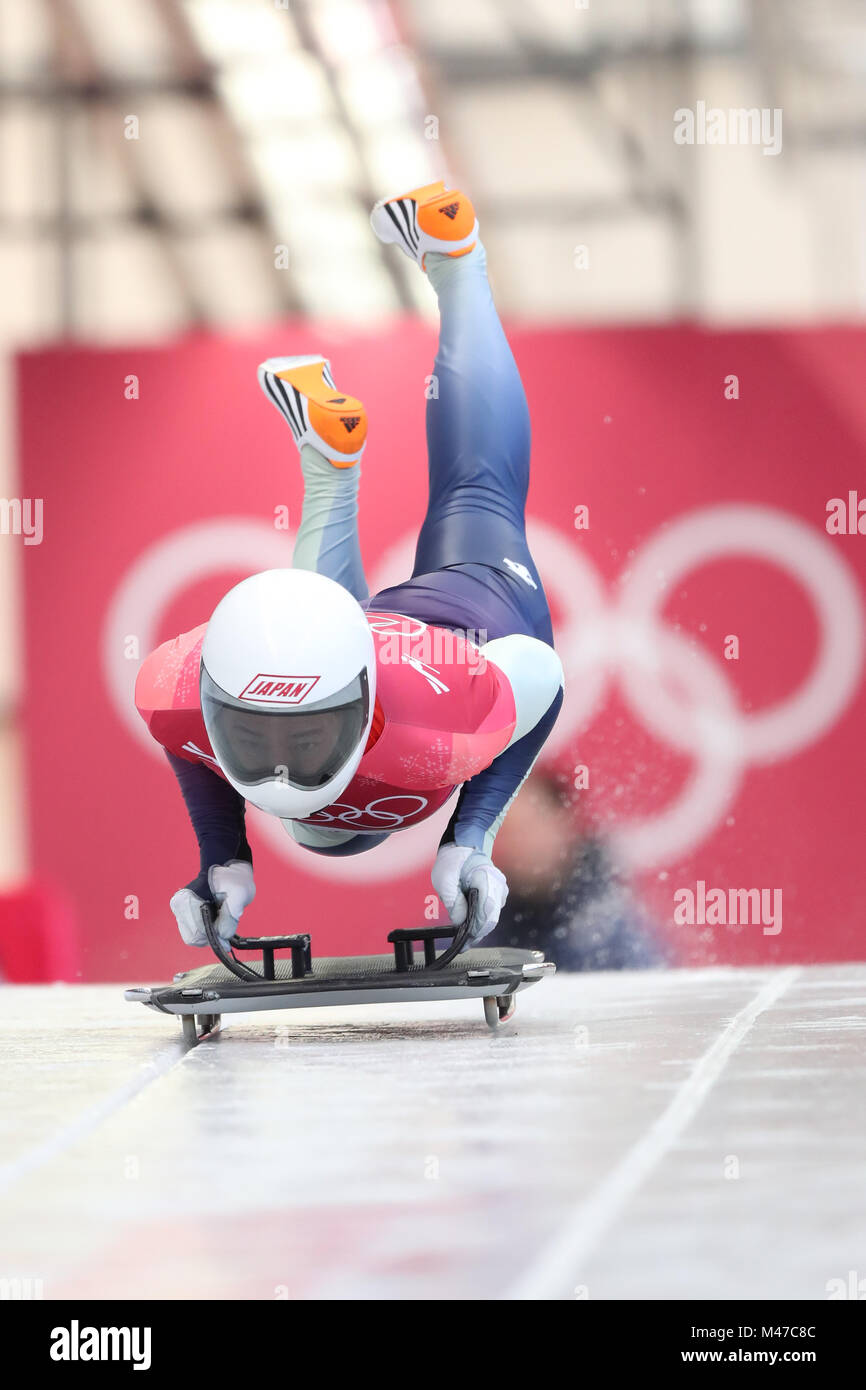 Pyeongchang, South Korea. 15th Feb, 2018. Katsuyuki Miyajima (JPN ...