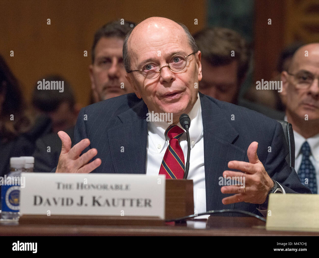 Washington, USA. 14th Feb, 2018. David J. Kautter, Acting Commissioner ...