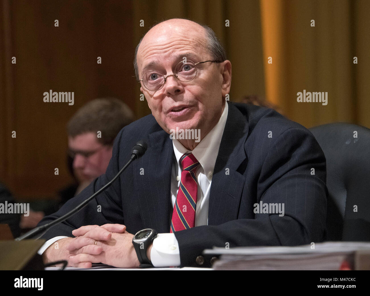 Washington, USA. 14th Feb, 2018. David J. Kautter, Acting Commissioner ...