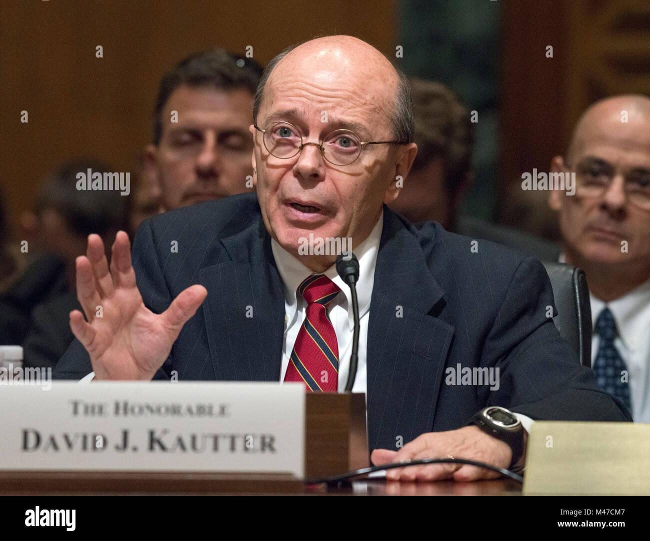 Washington, USA. 14th Feb, 2018. David J. Kautter, Acting Commissioner ...