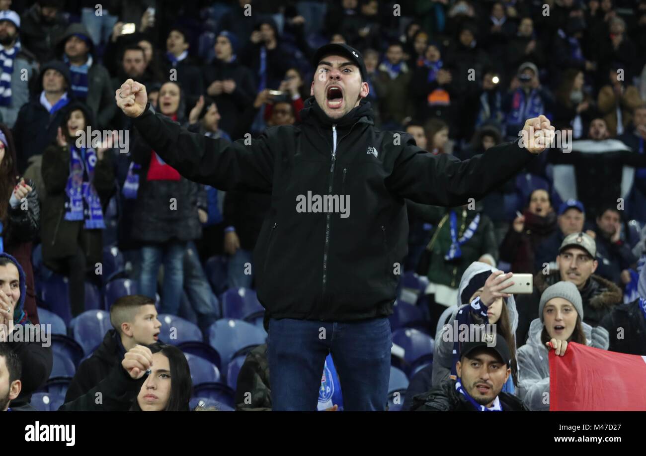 14th February 2018, Estadio do Dragao, Porto, Portugal; UEFA Champions ...
