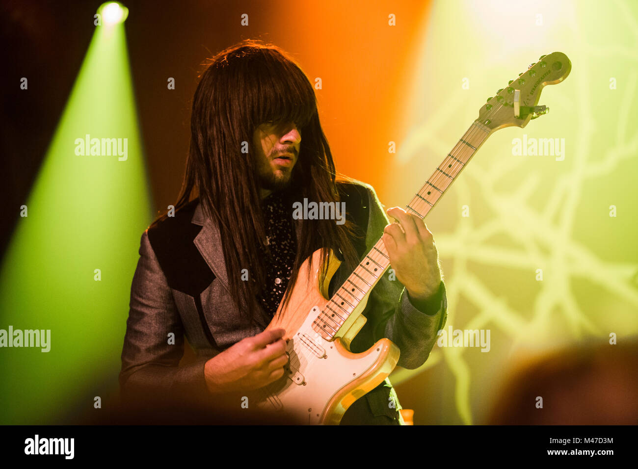Denmark, Copenhagen - February 13, 2018. The American funk trio ...