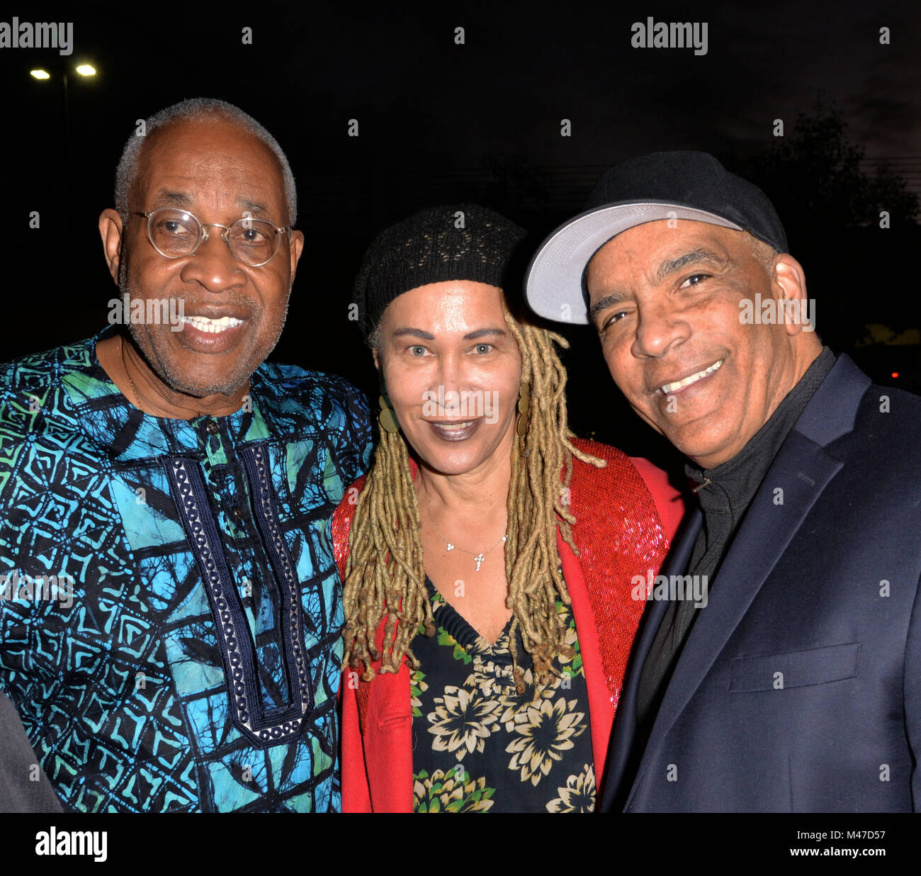 Los Angeles, Ca, USA. 14th Feb, 2018. Ayuko Babu, Stan Lathan ...