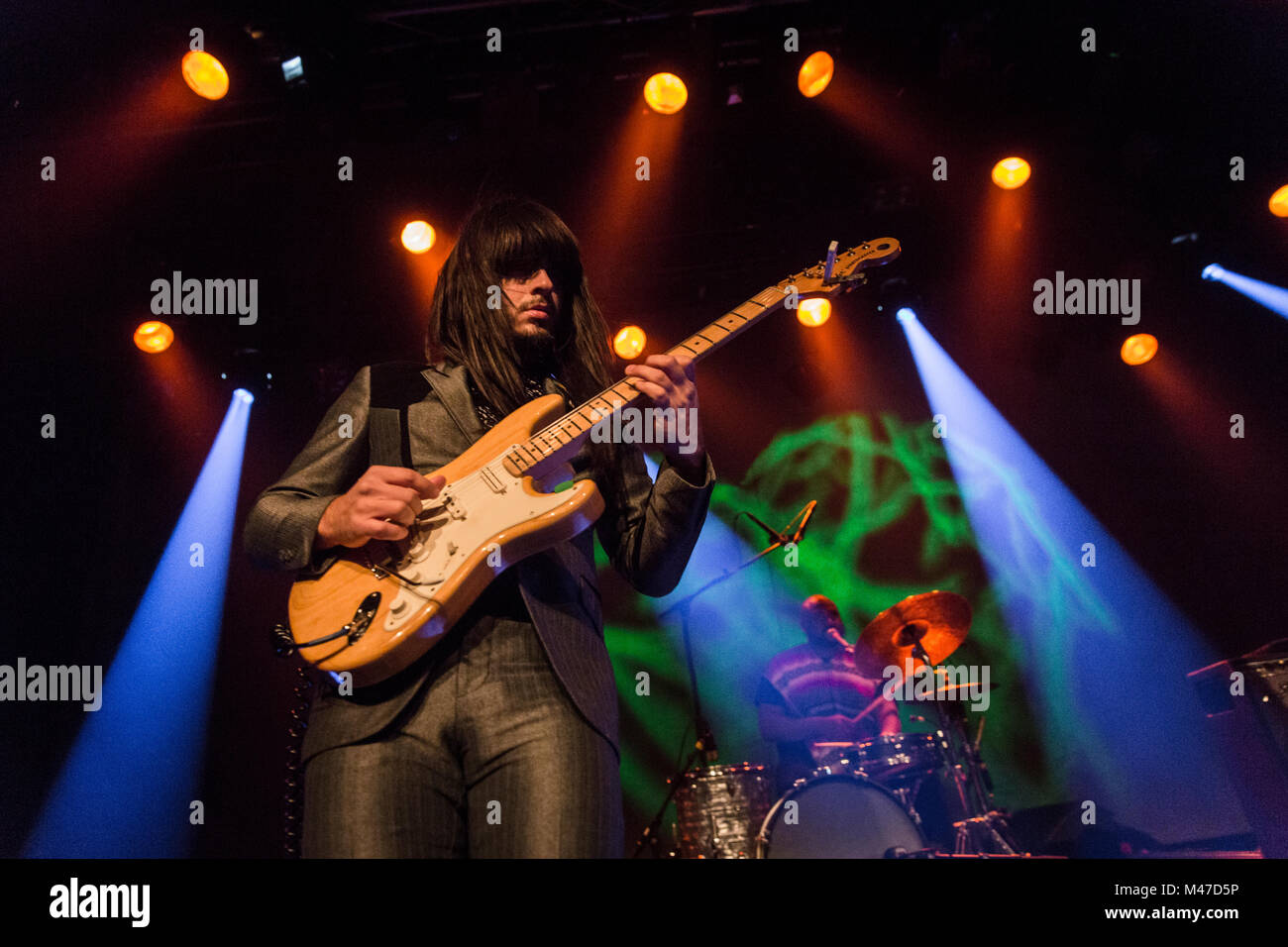 Denmark, Copenhagen - February 13, 2018. The American funk trio ...