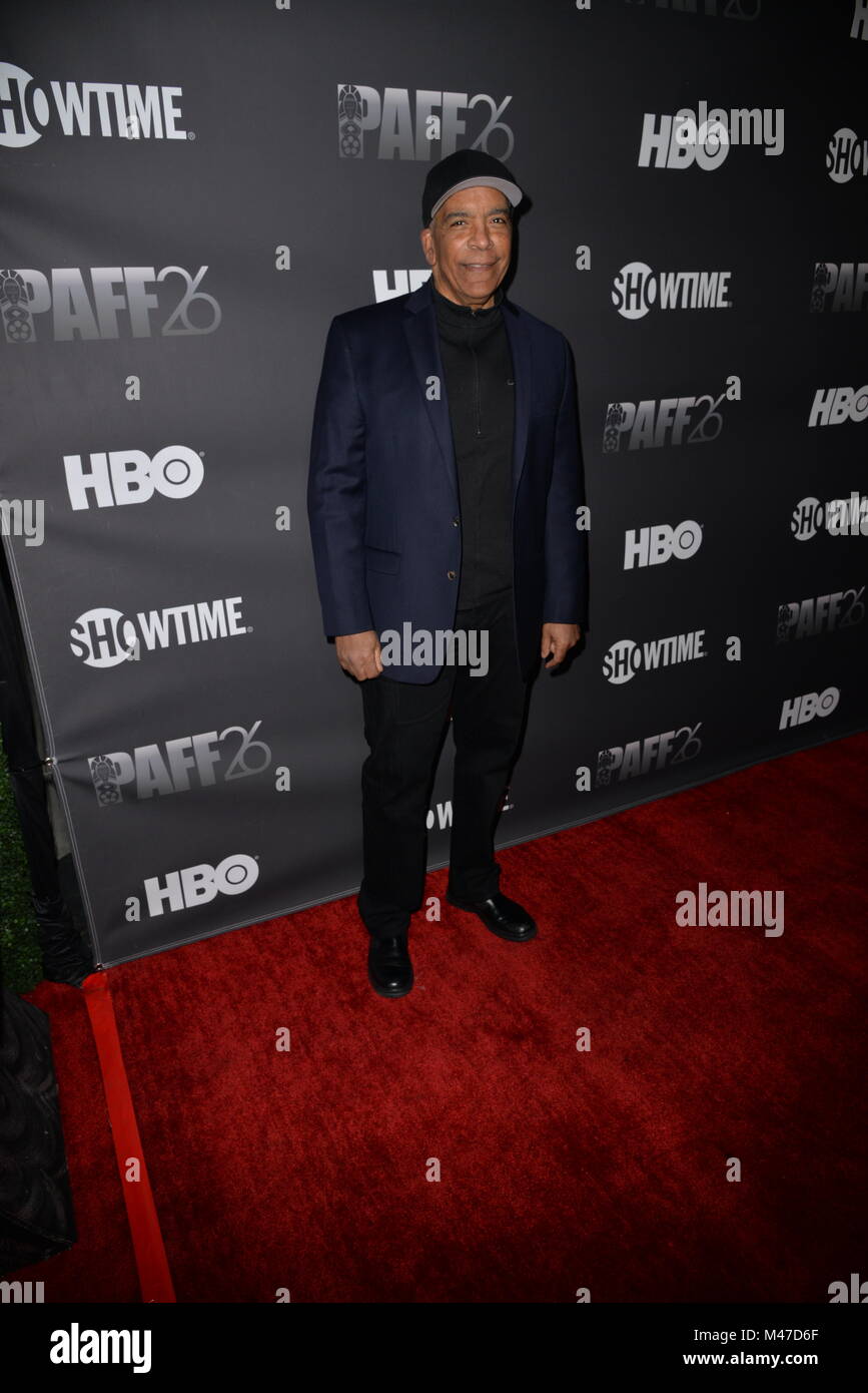 Los Angeles, Ca, USA. 14th Feb, 2018. Stan Lathan at the 2018 Pan ...