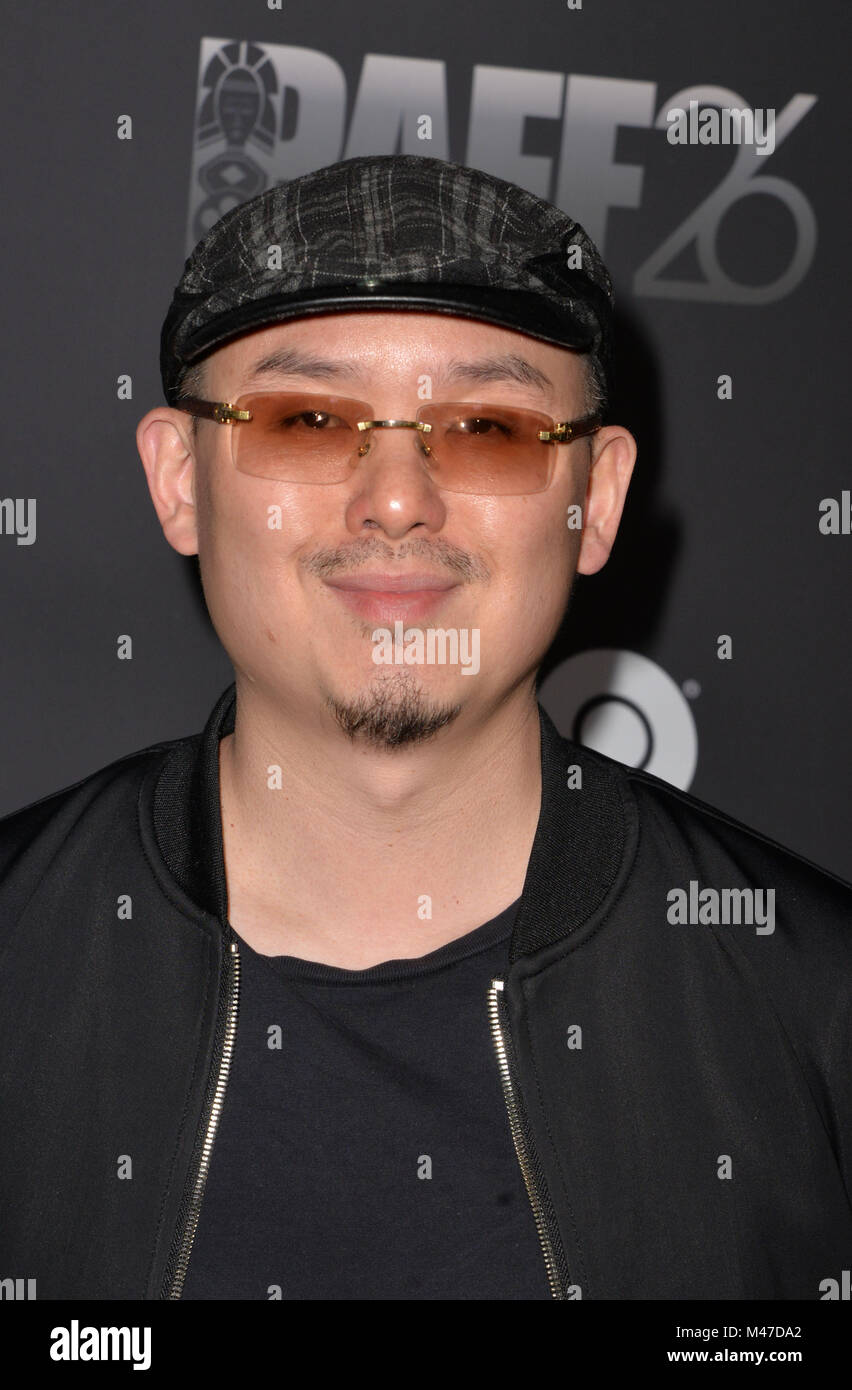 Los Angeles, Ca, USA. 14th Feb, 2018. Bobby Yan at the 2018 Pan African Film Festival ''Black ...