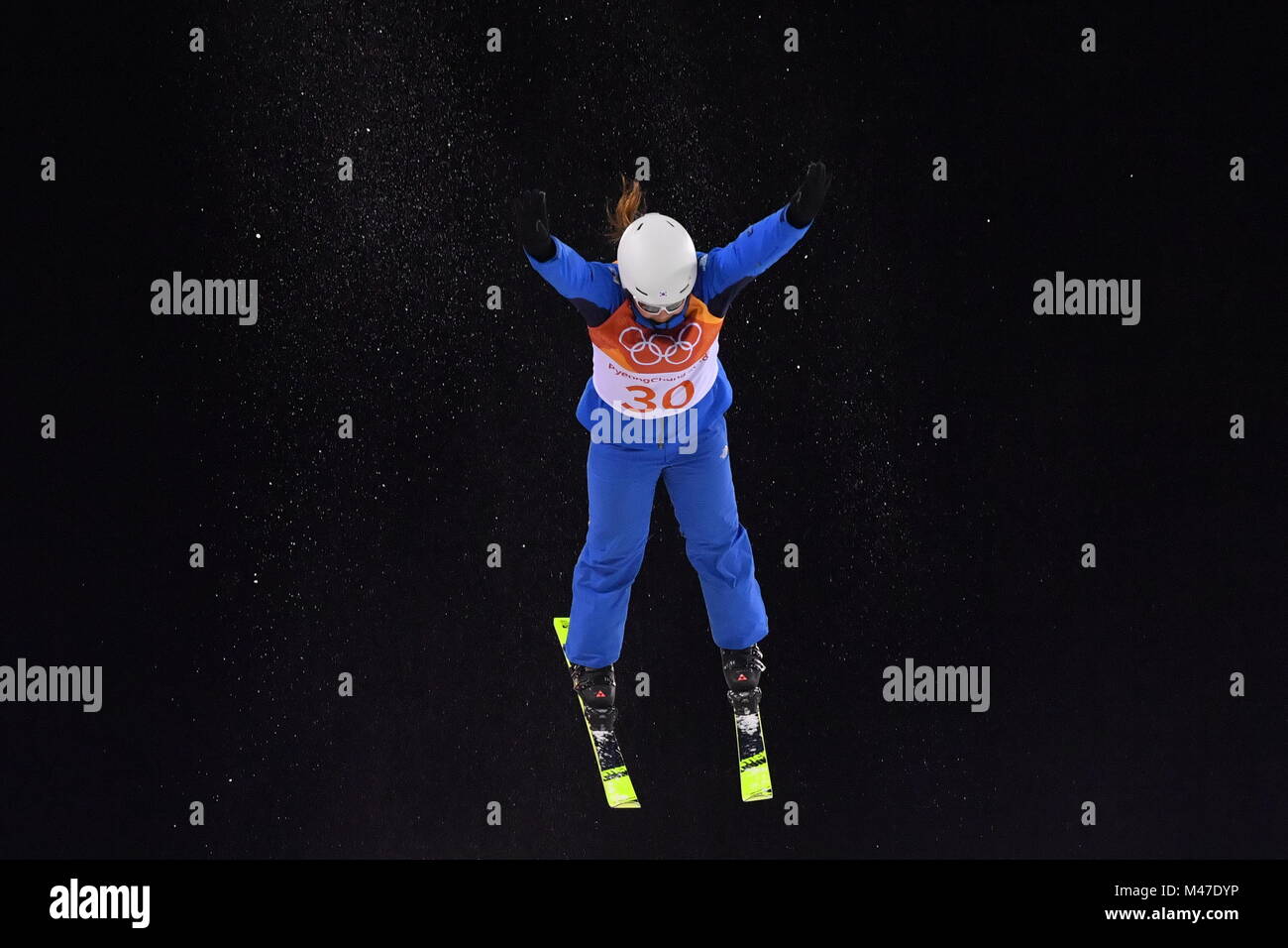 Pyeongchang, South Korea. 15th Feb, 2018. Kim Kyoungeun of South Korea ...