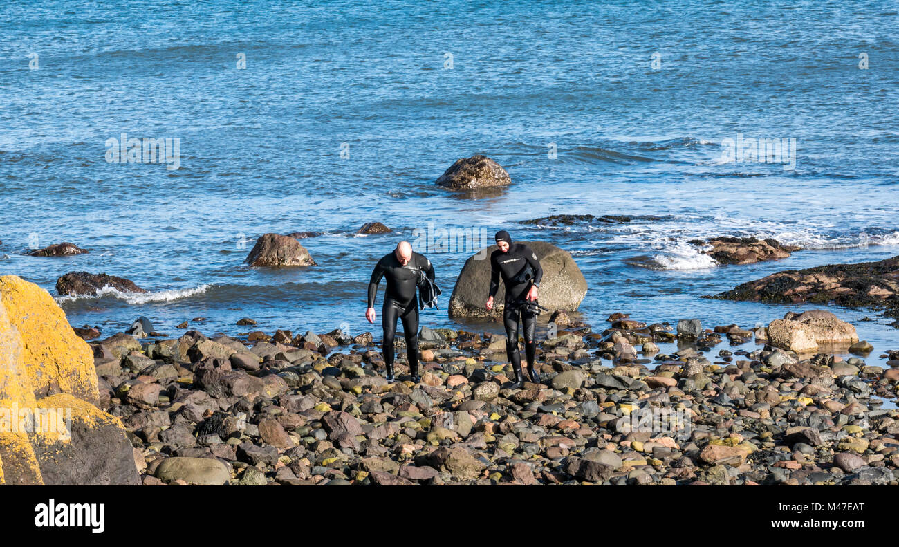 North Berwick, East Lothian, Scotland, United Kingdom, 15th February ...