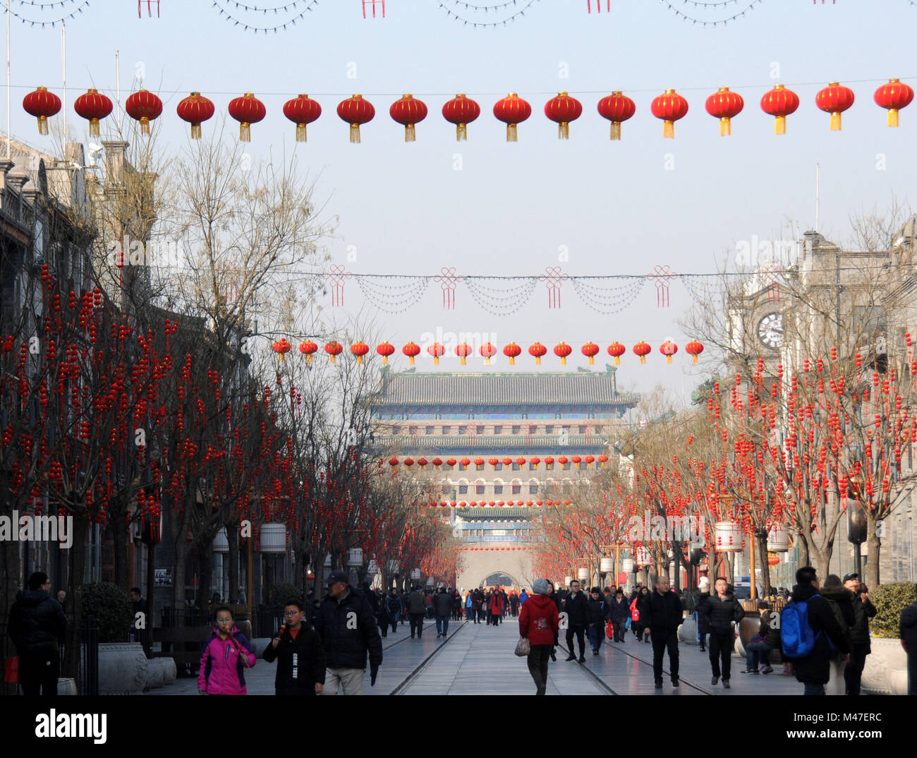 Beijin, Beijin, China. 13th Feb, 2018. Beijing, CHINA-13th February ...