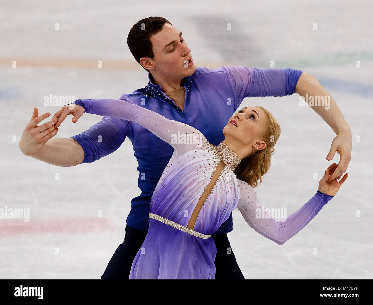 Gangneung, South Korea. 15th Feb, 2018. ALJONA SAVCHENKO and BRUNO ...