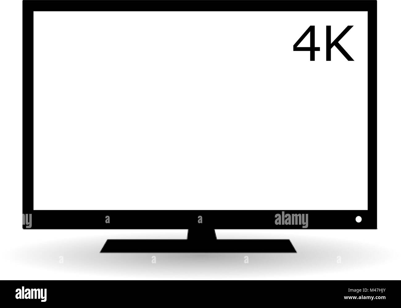 Lcd Tv Vector