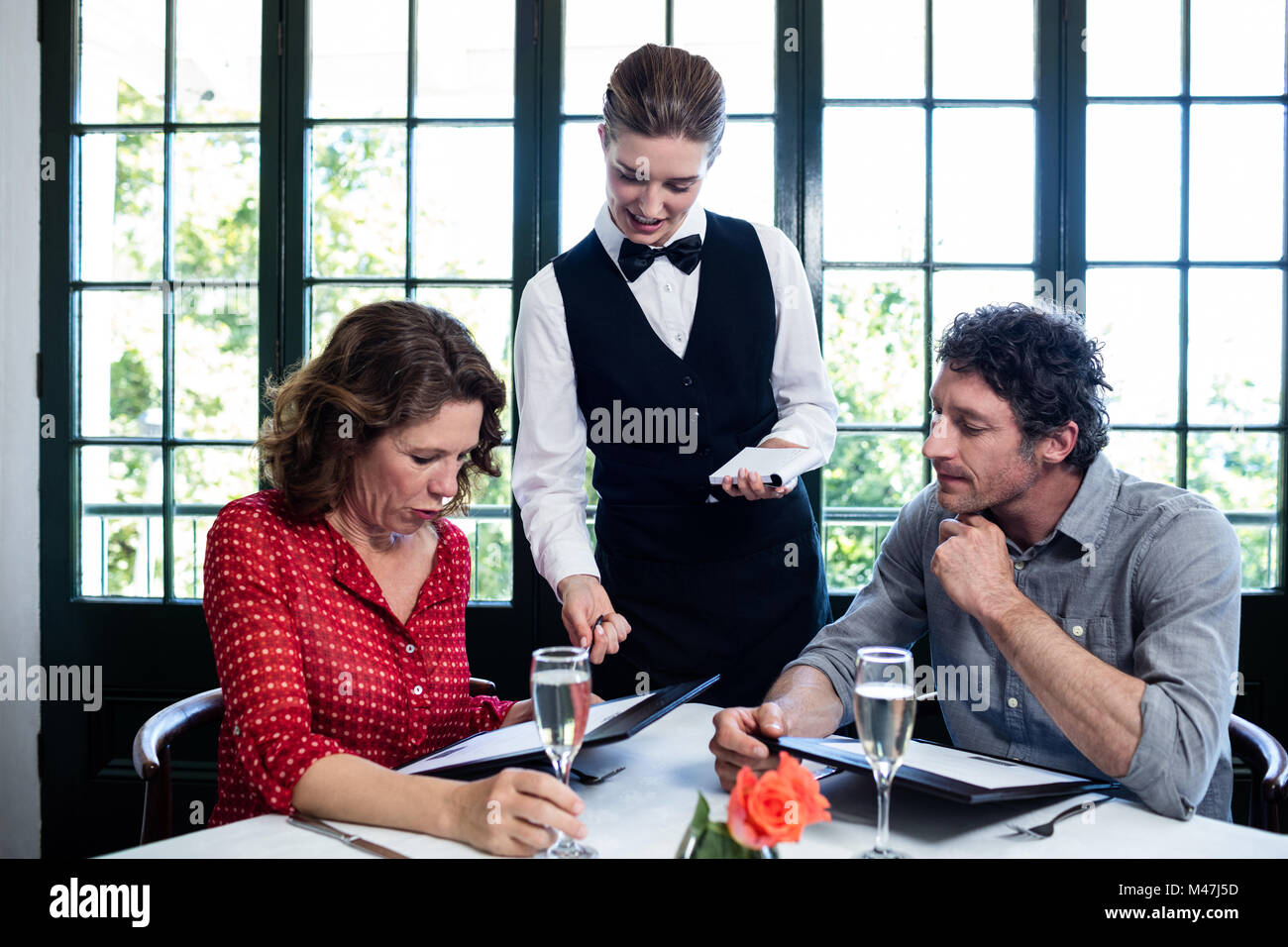 Selecting menu hi-res stock photography and images - Alamy