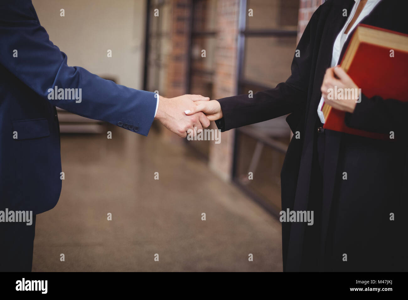 Lawyer handshake client hi-res stock photography and images - Alamy