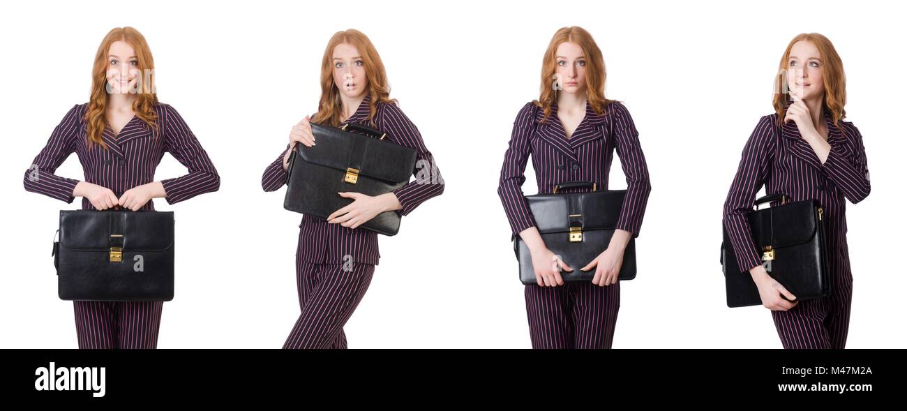 Set various poses business Cut Out Stock Images & Pictures - Alamy