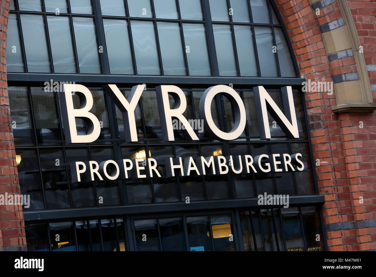 Byron proper hamburgers hi-res stock photography and images - Alamy
