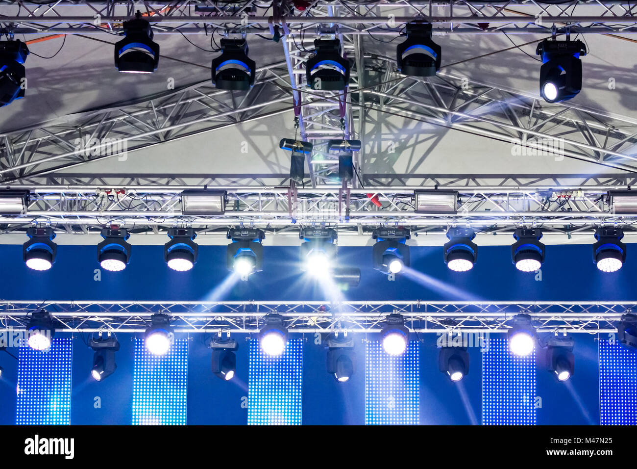 entertainment concert lighting Stock Photo - Alamy