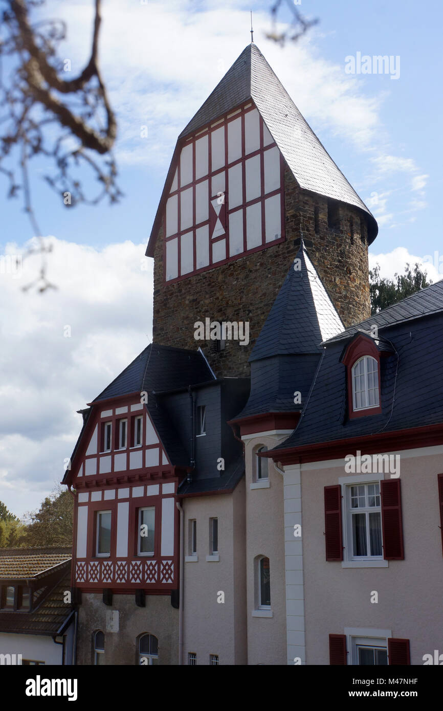 fortified tower as part of the city fortifications Stock Photo - Alamy