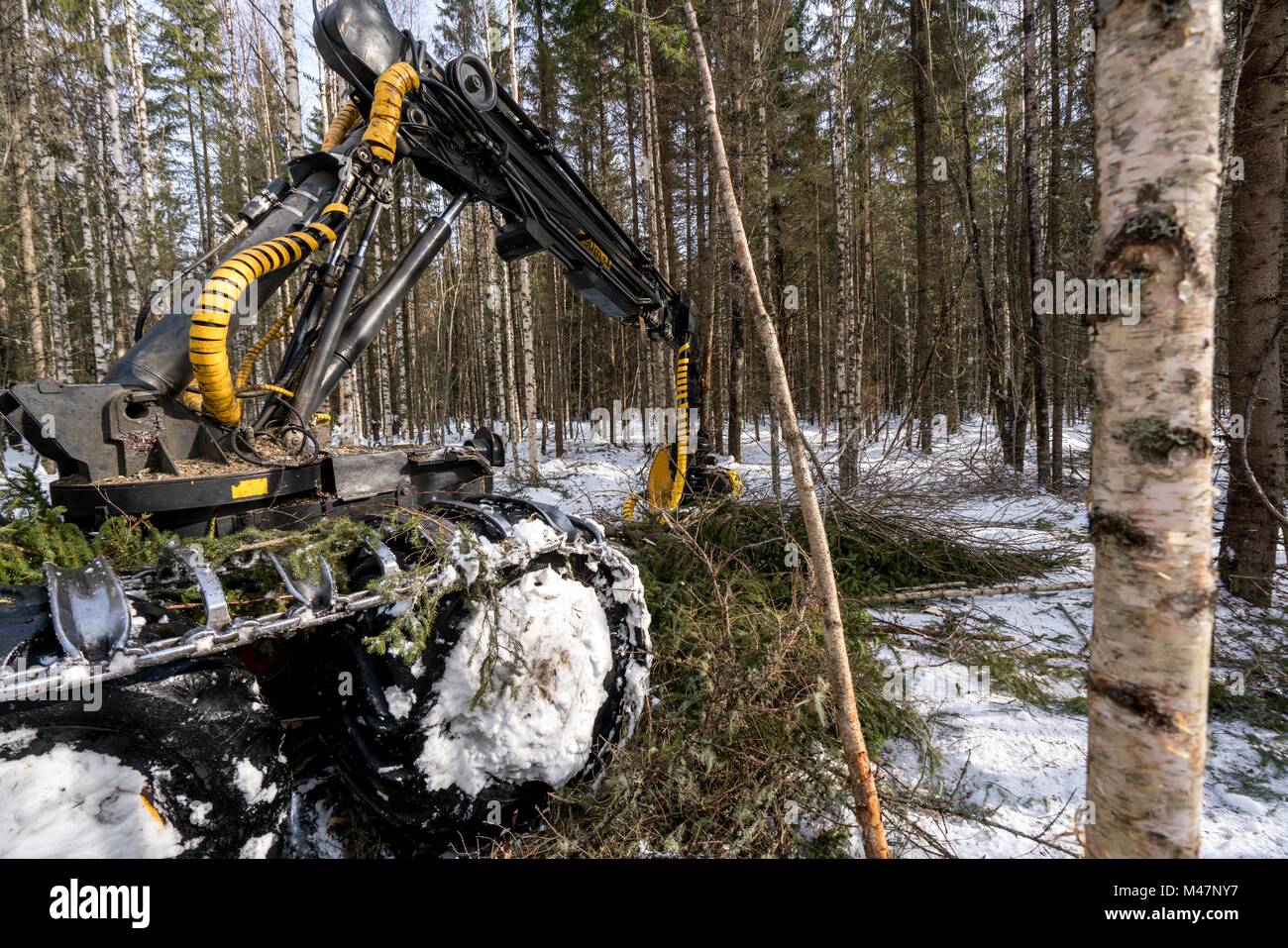 Working in winter hi-res stock photography and images - Alamy