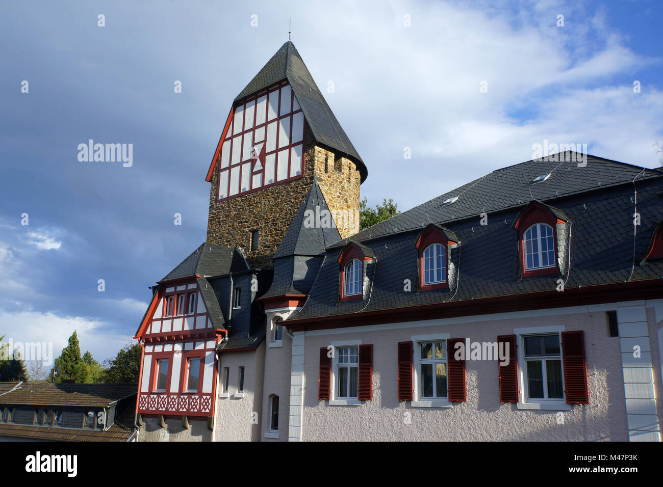fortified tower as part of the city fortifications Stock Photo - Alamy