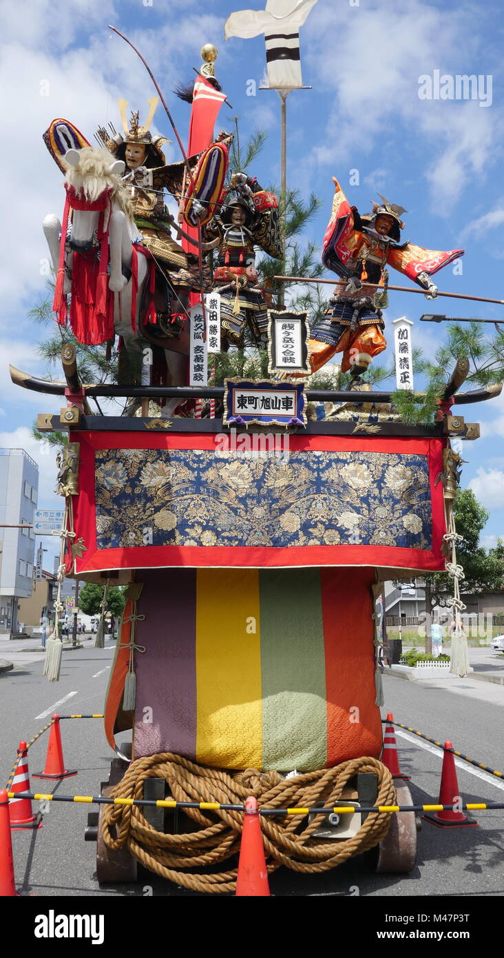 shot of ancient Japanese samurai shrine for festive celebration shot of ...