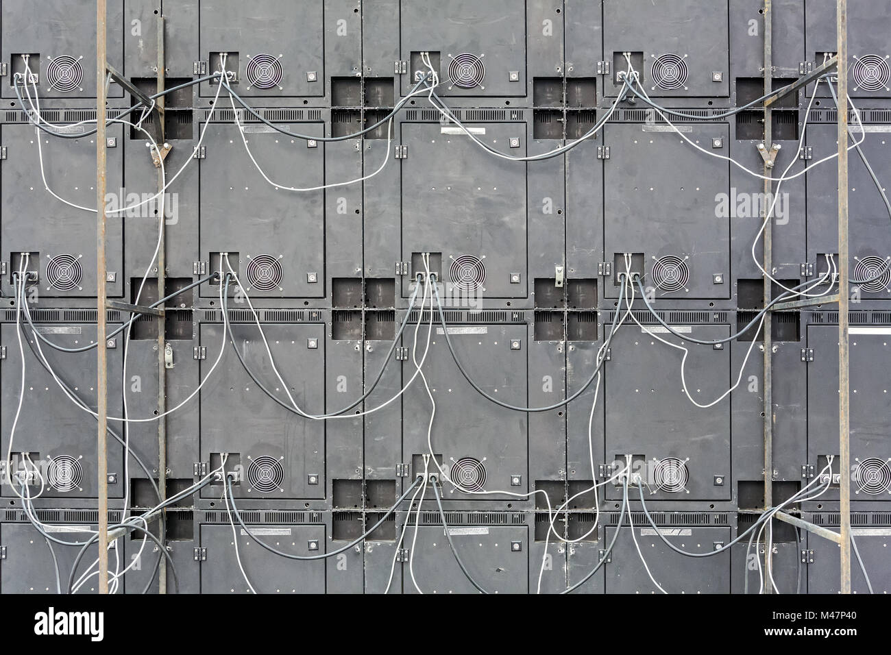 LED Screen Panels Rear View Stock Photo Alamy led-screen-panels-rear-view-stock-photo-alamy