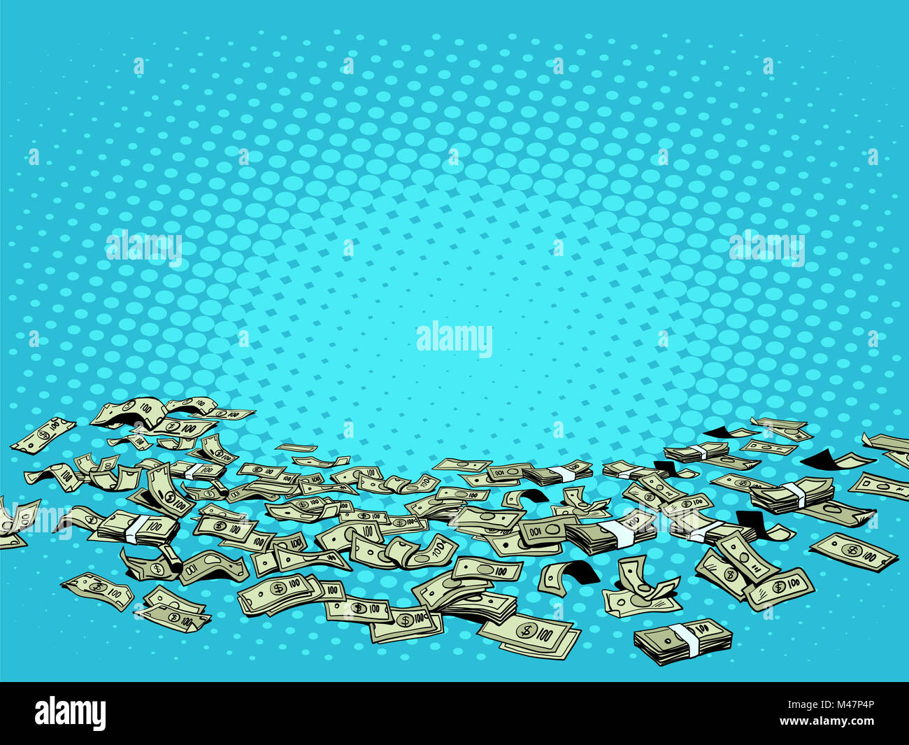 Money dollars vector background Stock Photo - Alamy