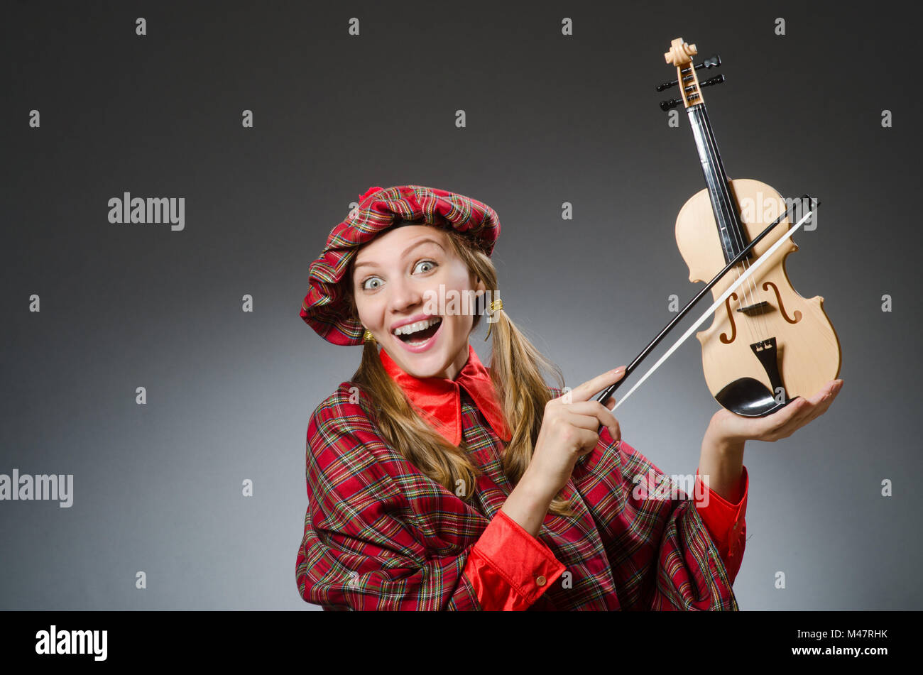 Musical Violin Irish Fiddler Celtic High Resolution Stock Photography ...