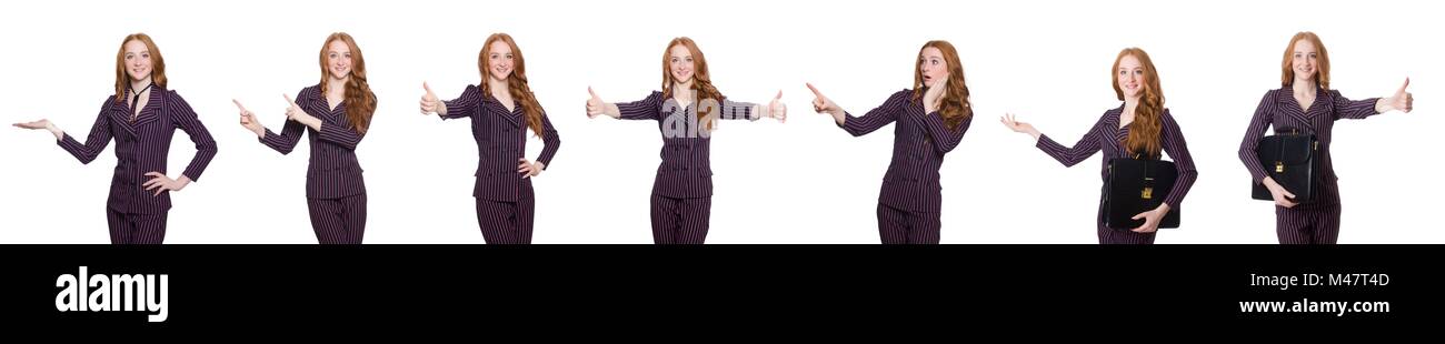 Set various poses business hi-res stock photography and images - Alamy