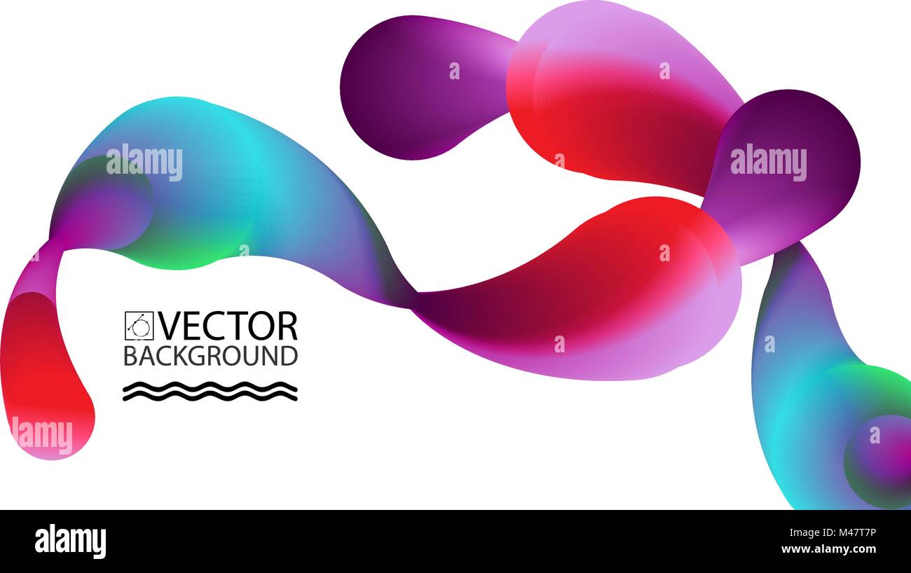 Abstract digital hologram style geometric trendy background. With place ...