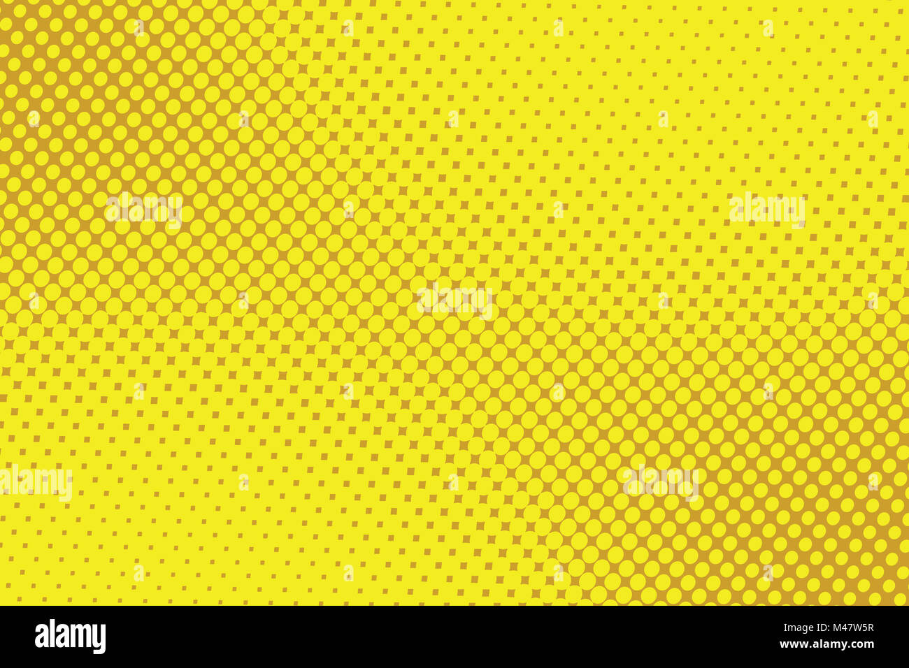 retro comic yellow background raster gradient halftone Stock Photo - Alamy