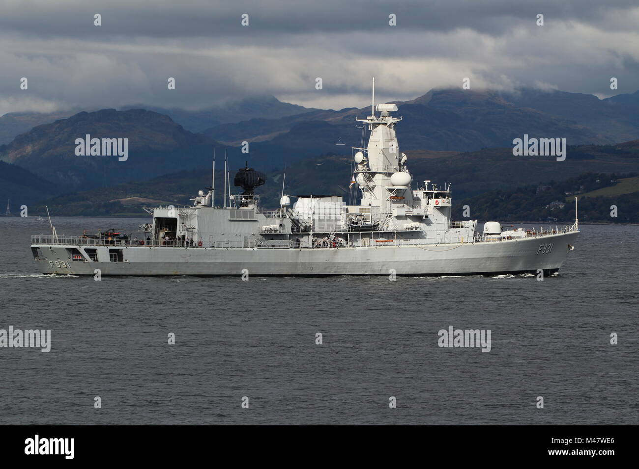BNS Louise-Marie (F931), a Karel Doorman-class frigate operated by the ...
