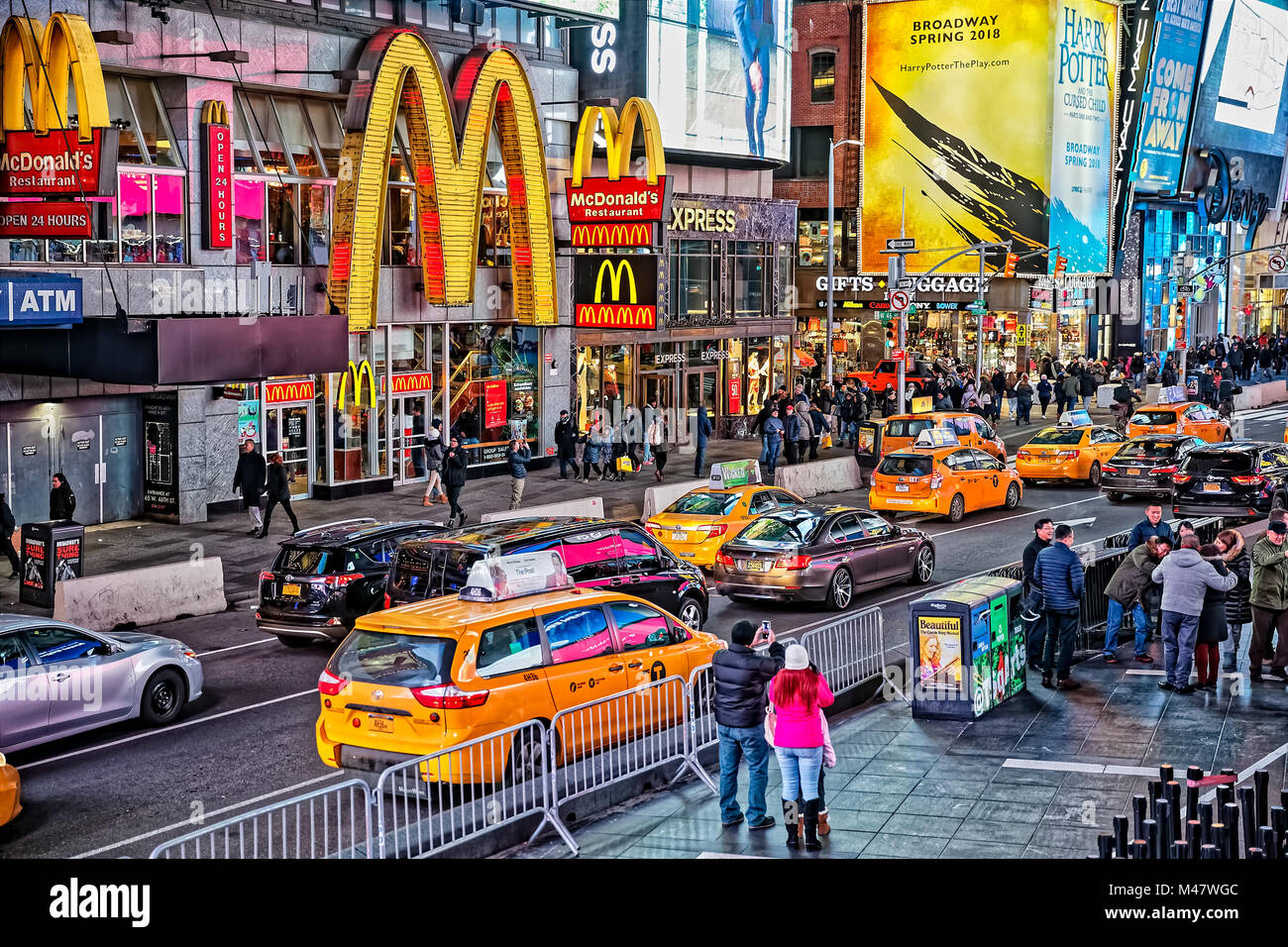 New York Times Square Stock Photo - Alamy