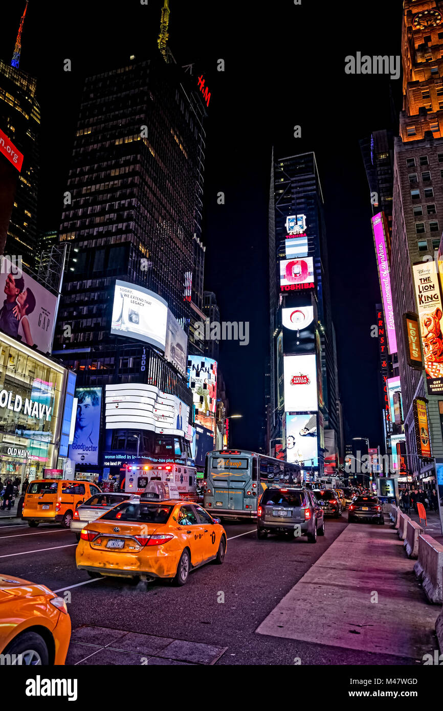 New York Times Square Stock Photo - Alamy