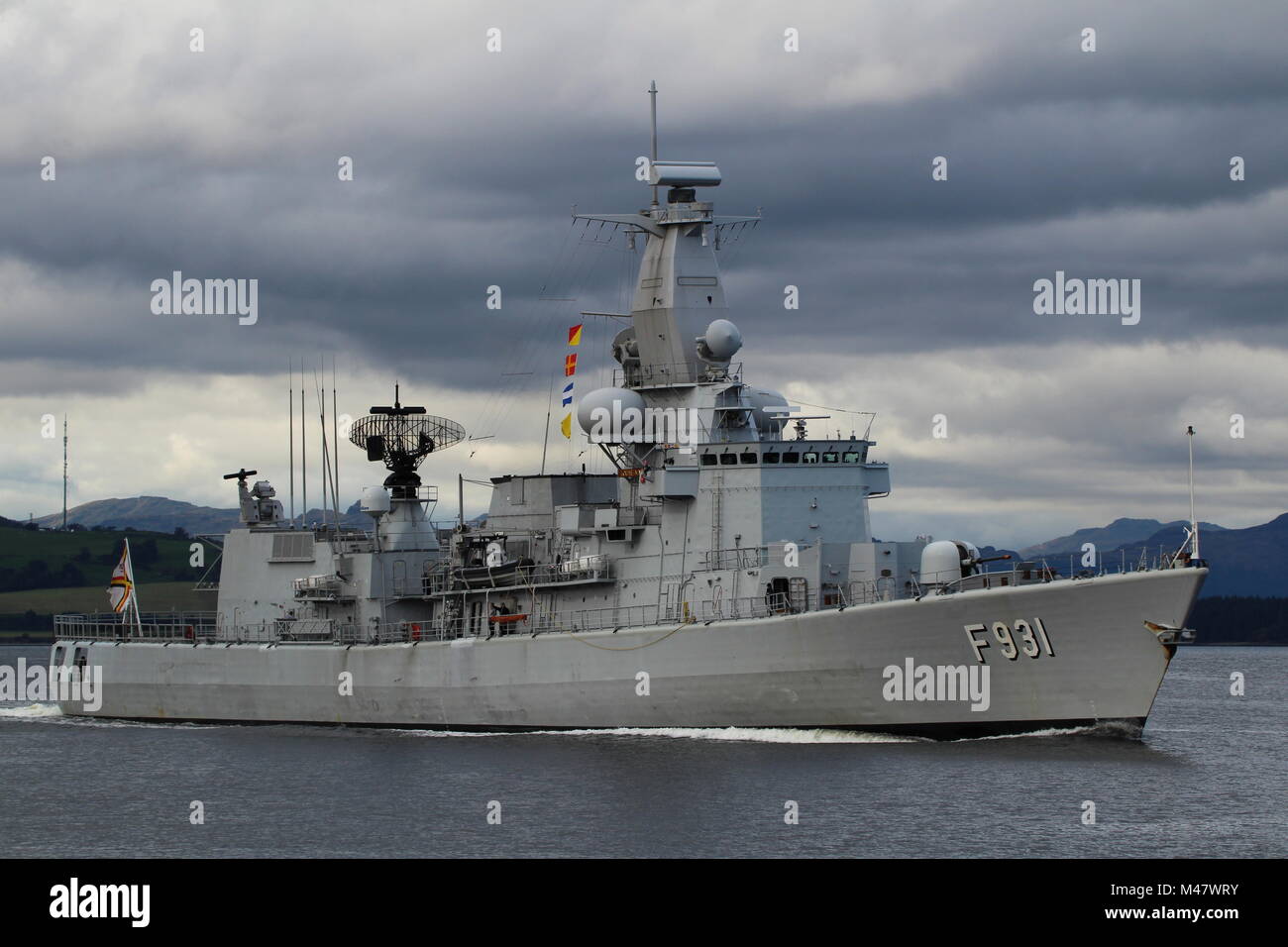 BNS Louise-Marie (F931), a Karel Doorman-class frigate operated by the ...