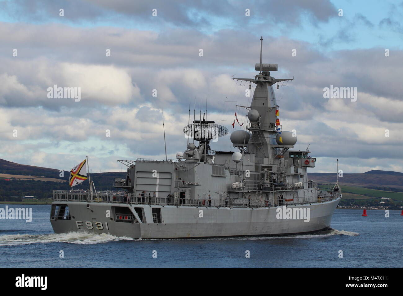 BNS Louise-Marie (F931), a Karel Doorman-class frigate operated by the ...