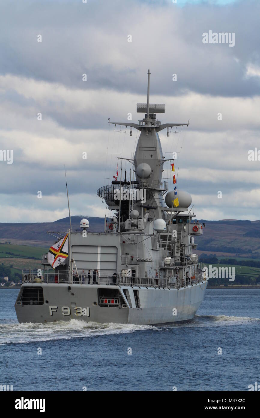 BNS Louise-Marie (F931), a Karel Doorman-class frigate operated by the ...