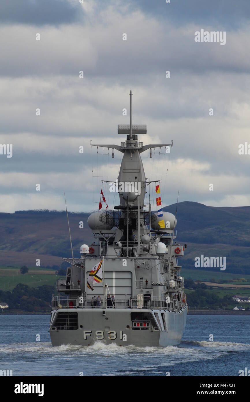 BNS Louise-Marie (F931), a Karel Doorman-class frigate operated by the ...